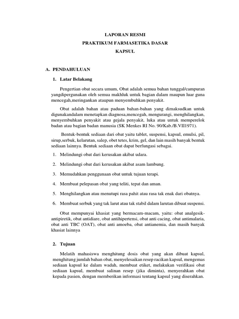 Kapsul 1 Antalgin Fix | PDF