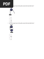 Mechanical Aptitude Test | PDF