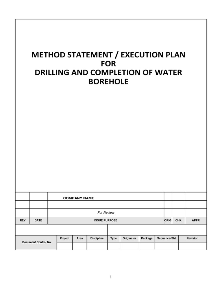 Work Method Statement PDF | PDF | Personal Protective Equipment ...
