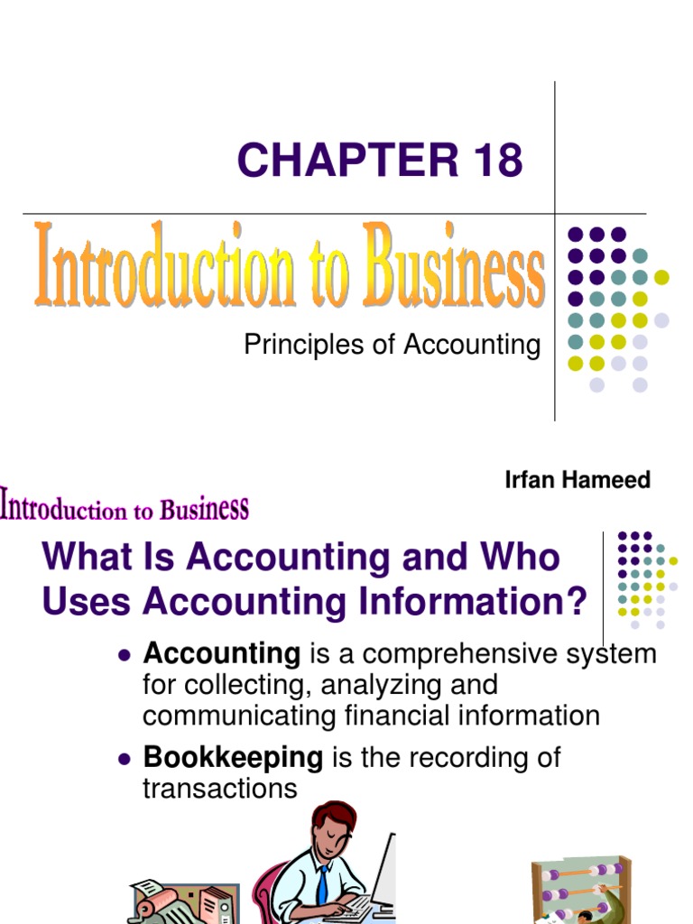 Principles of Accounting | PDF | Expense | Accounting