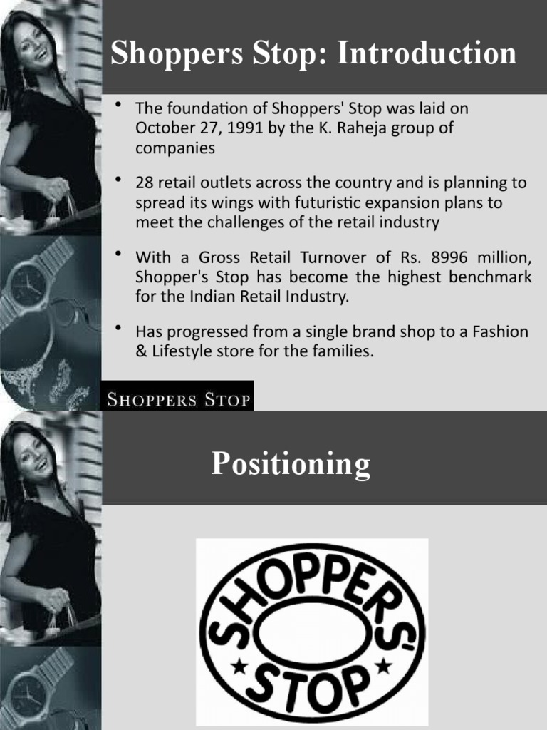 Shoppers Stop: Introduction: Group 1: MMM 4 Sem: Timsr | PDF | Retail ...