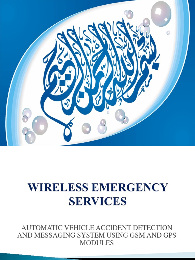 Automatic Vehicle Accident Detection & Messaging System | PDF | Global ...