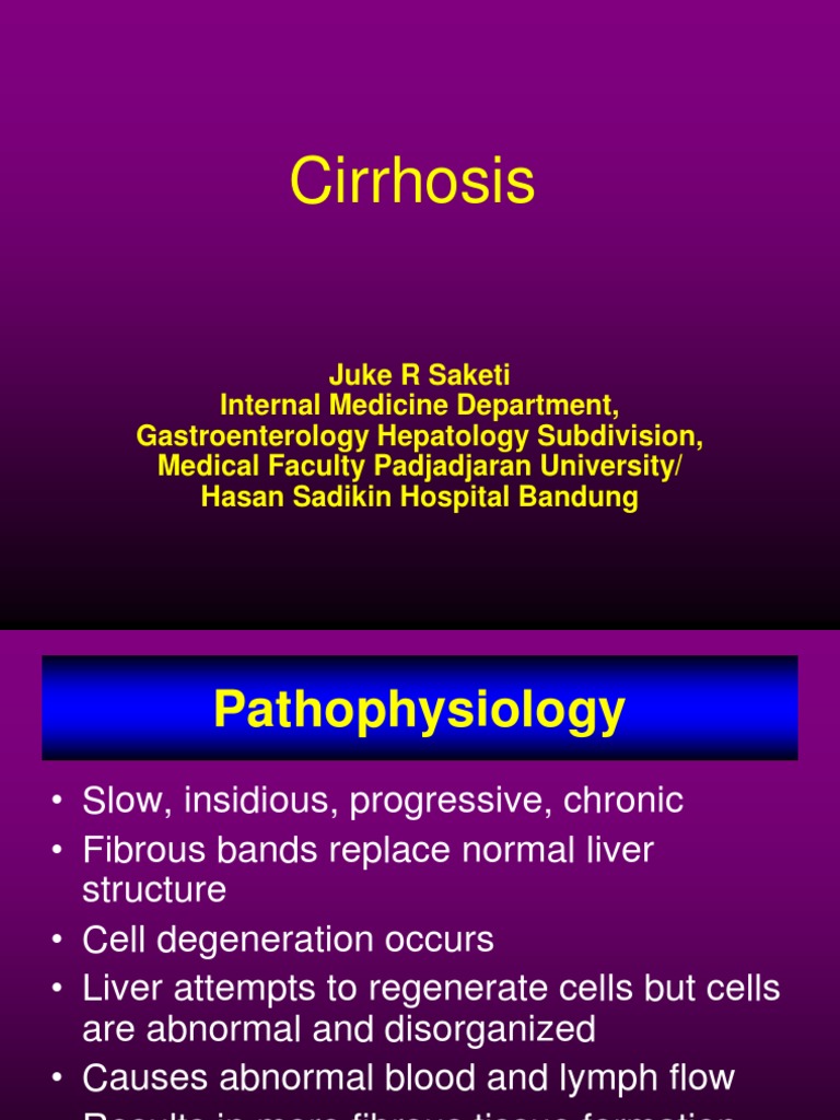 Liver Cirrhosis Pathology