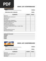 048 - Check List Puntos de Anclajes | PDF