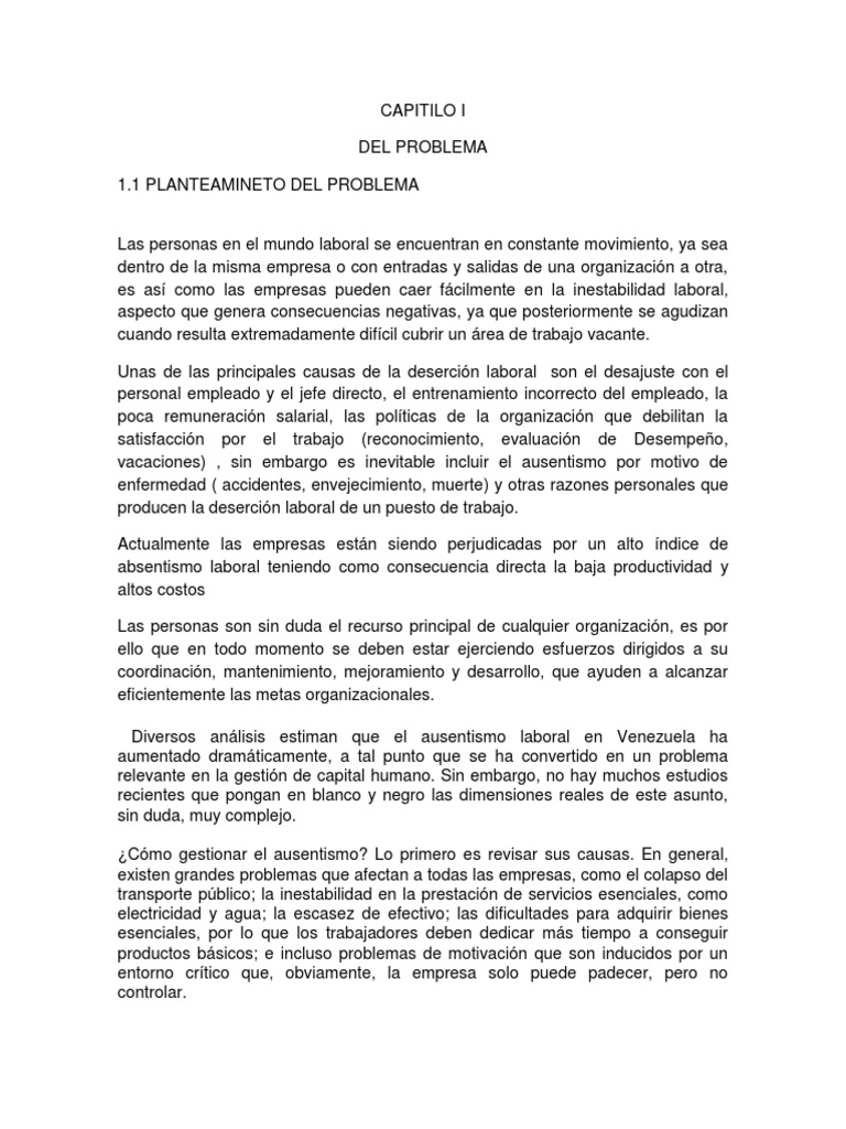 Desercion Laboral | PDF | Economias | Science