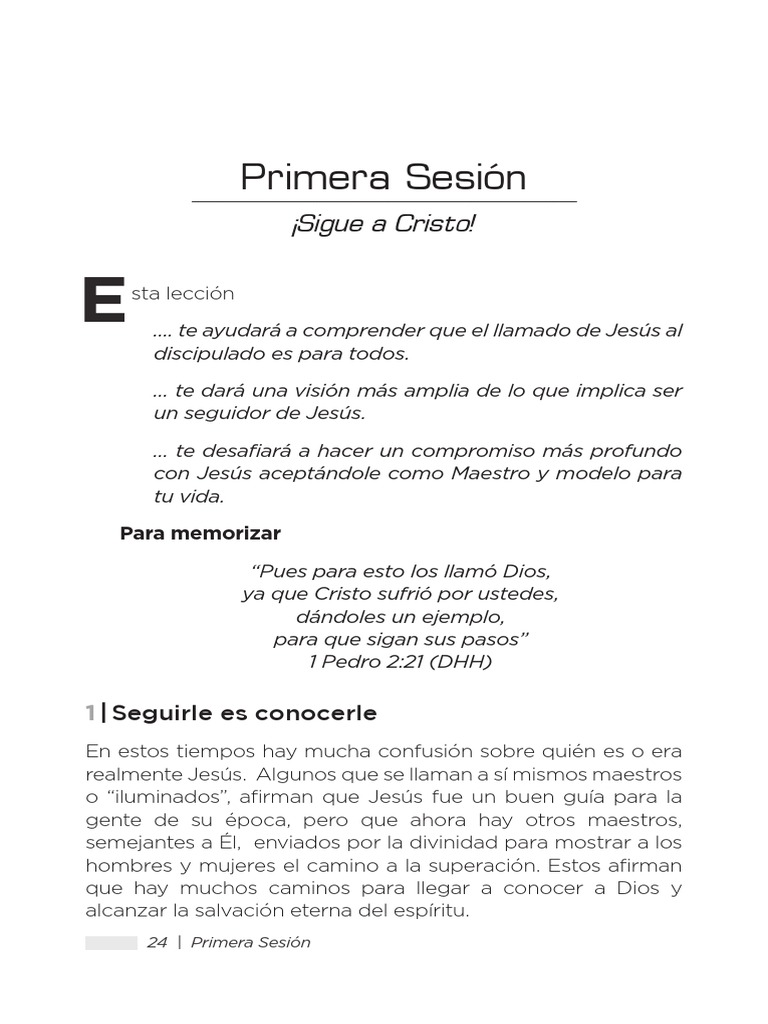 Claves para Una Vida Cristiana Abundante - Lecciones y Recursos | PDF | Jesús | Salvación