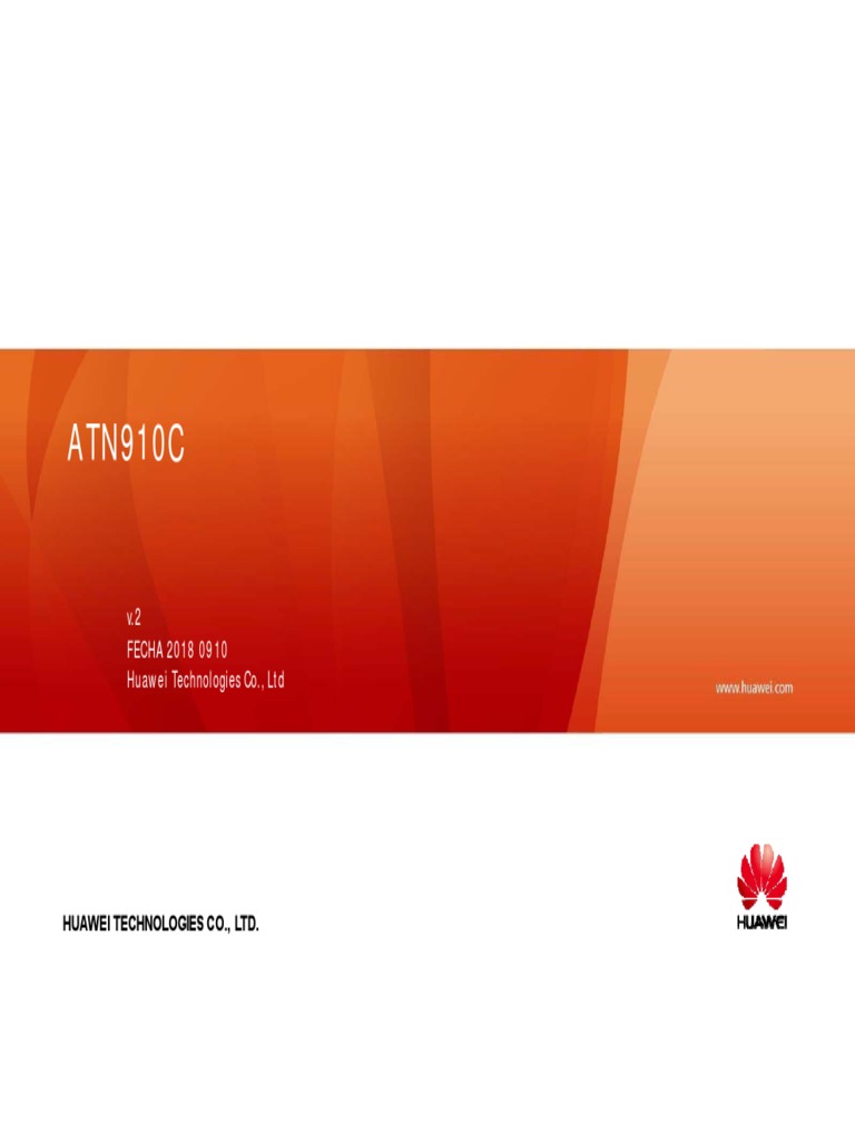 ATN910C Installation PDF | PDF | Computer Networking | Digital Technology