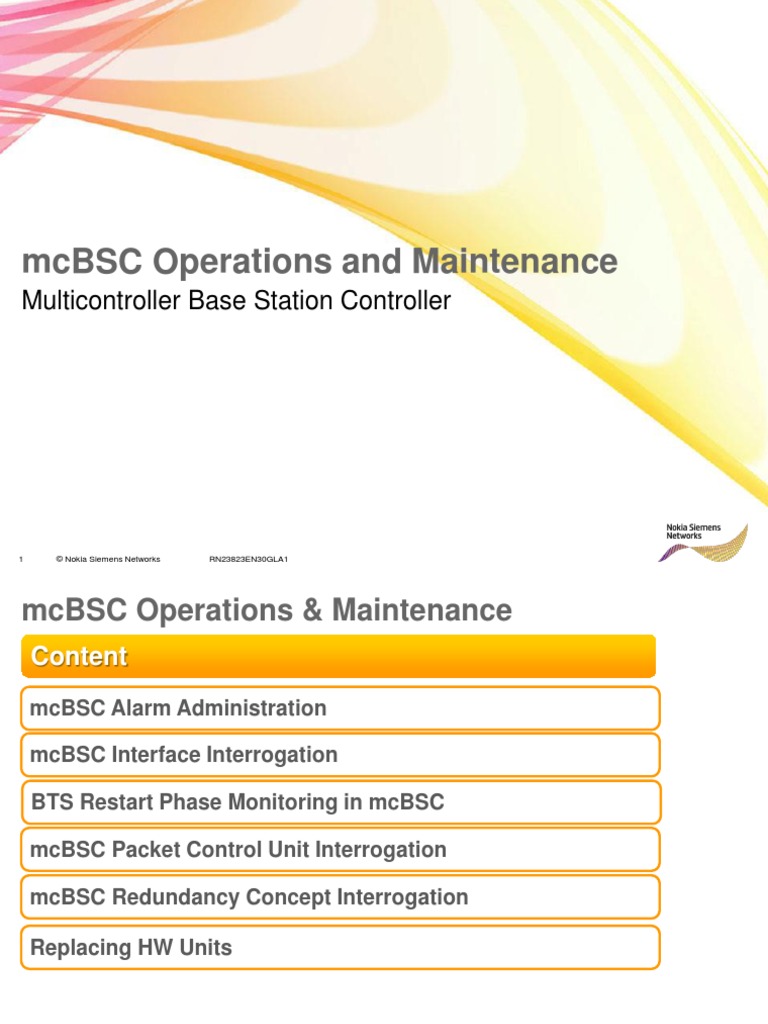 MCBSC O&M | PDF | Computer Network | Ip Address