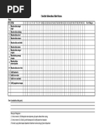 Form Ceklist Perawatan AC | PDF