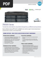 sn5600 Datasheet A4 | PDF | Computer Network | Network Switch