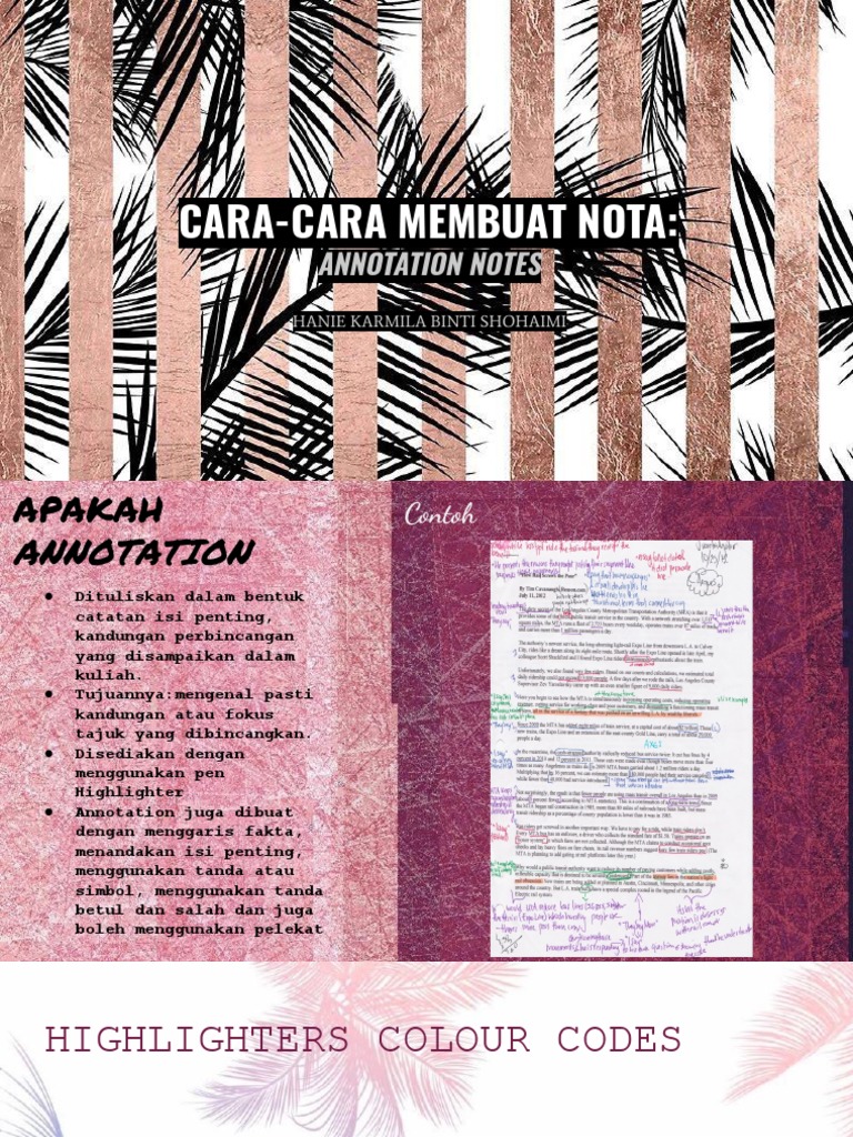 Cara-Cara Membuat Nota "Outlines Notes" | PDF