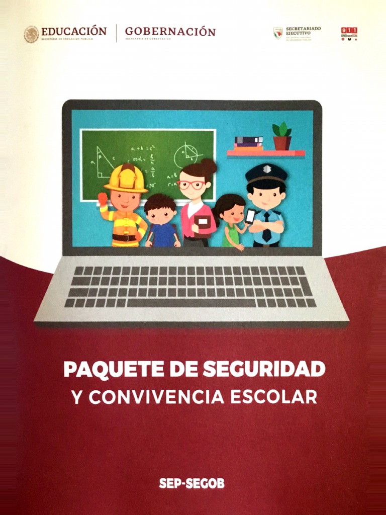 Paquete de Seguridad y Convivencia Escolar PDF | PDF