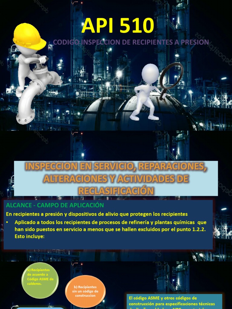 Api 510 PDF | PDF | Soldadura | Construcción
