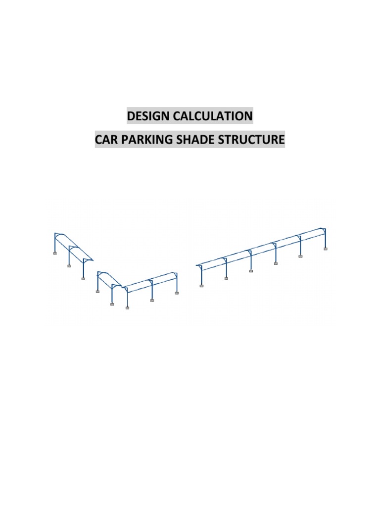 Design Calculation | PDF | Structural Steel | Wound