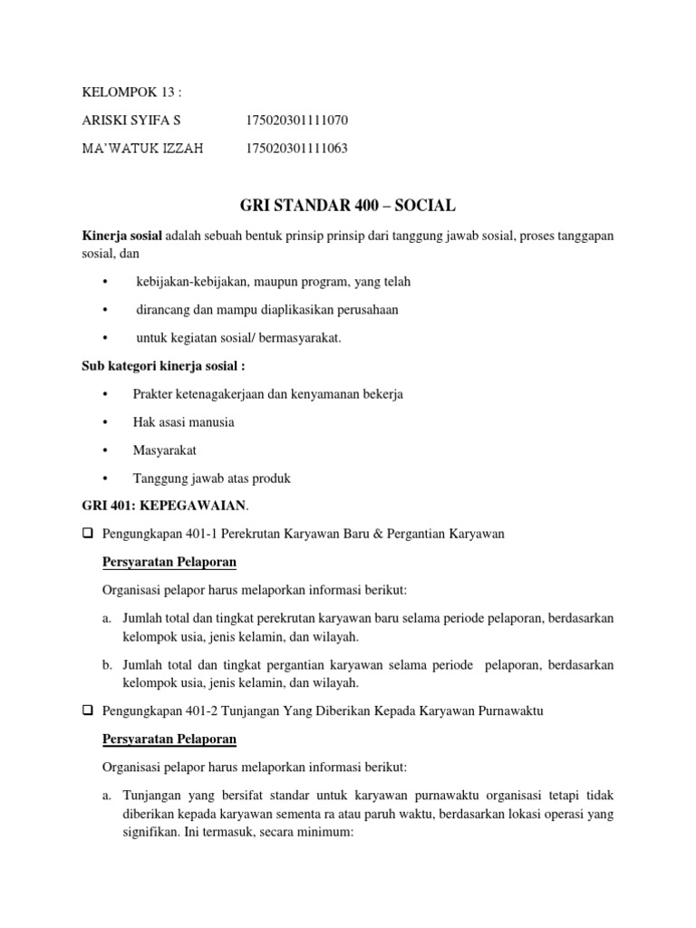 Gri 400 | PDF | Bisnis