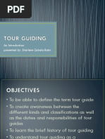Tour Guiding Module | PDF | Tourism | Leadership