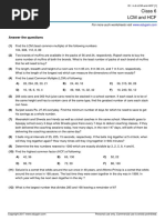 Grade 6 Worksheet - Unitary Method | PDF
