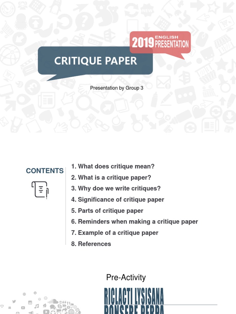 A Comprehensive Guide to Critique Papers: Understanding the Purpose ...