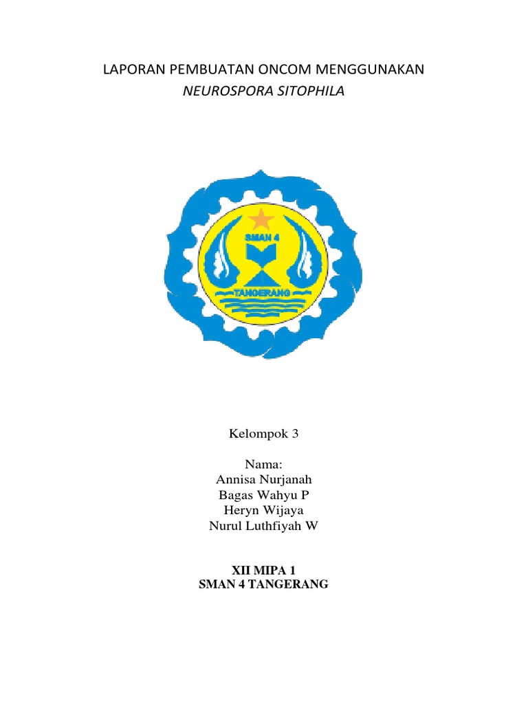 Pembuatan Oncom Menggunakan Neurospora | PDF