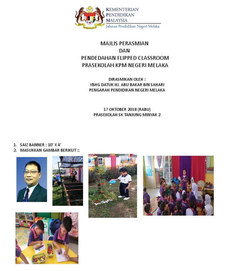 Banner Perasmian Flipped | PDF