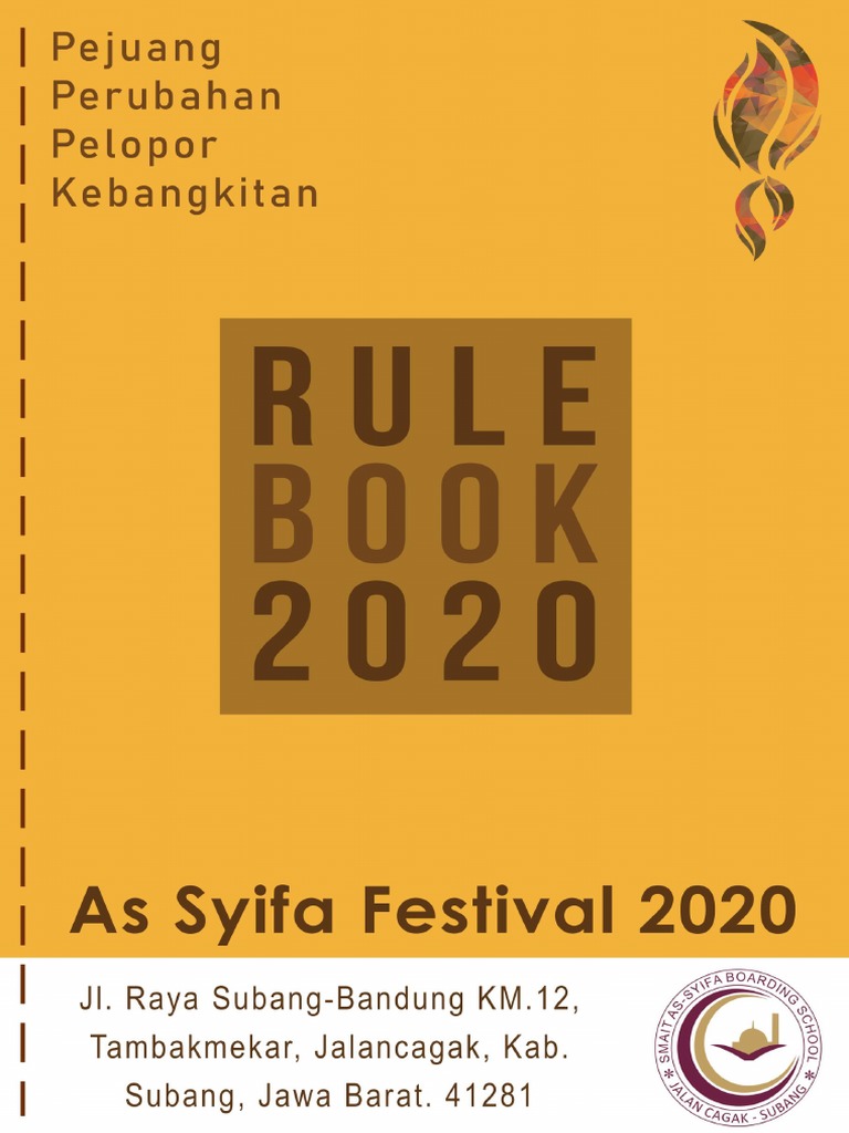 Rulebook Syifest 2020 Fix | PDF