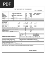 2000KVA Transformer Data Sheet | PDF | Transformer | Physical Quantities