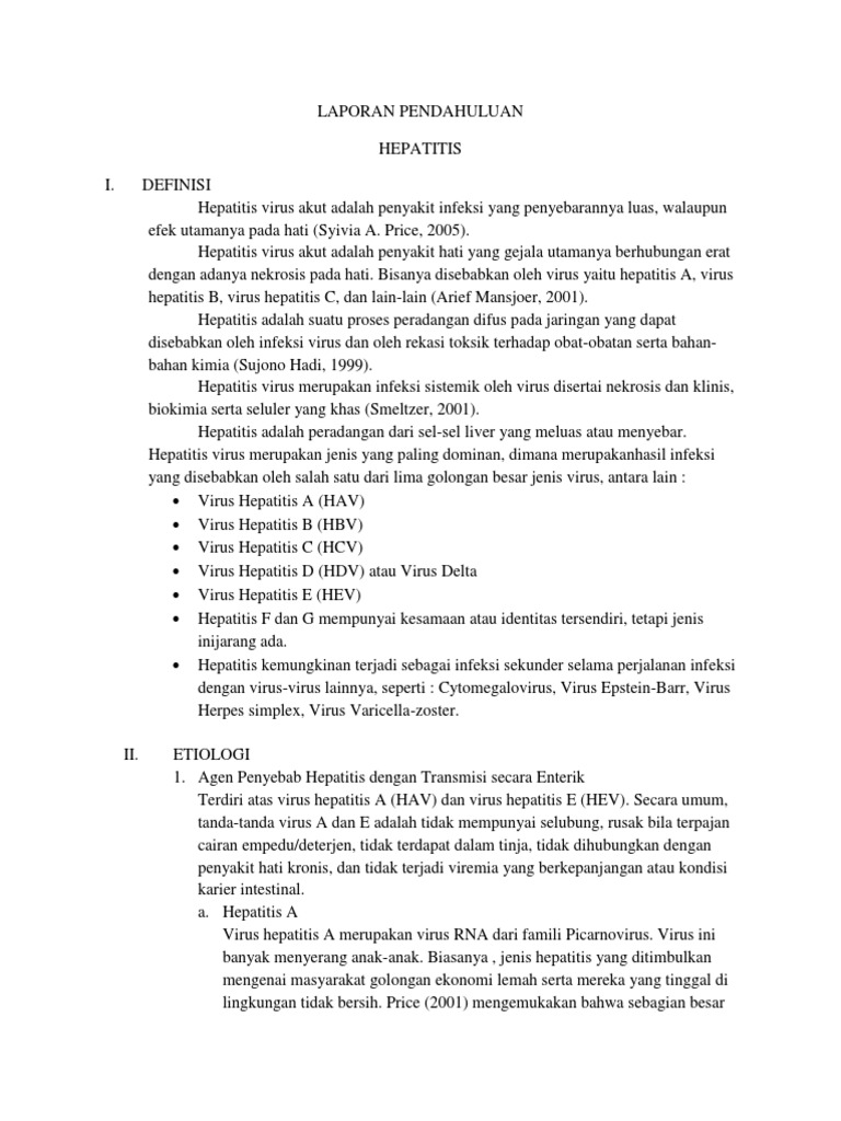 LP Hepatitis | PDF