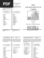 JDI Questionnaire for Job Satisfaction | PDF | Job Satisfaction ...