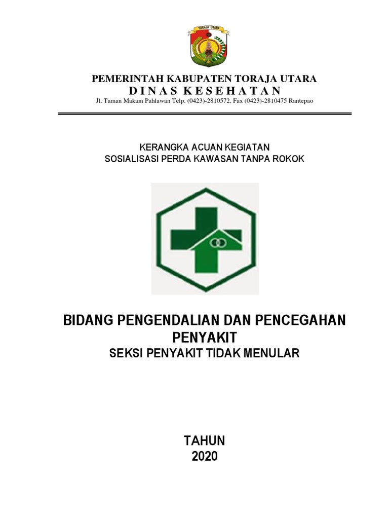Kak Sosialisasi Perda KTR | PDF