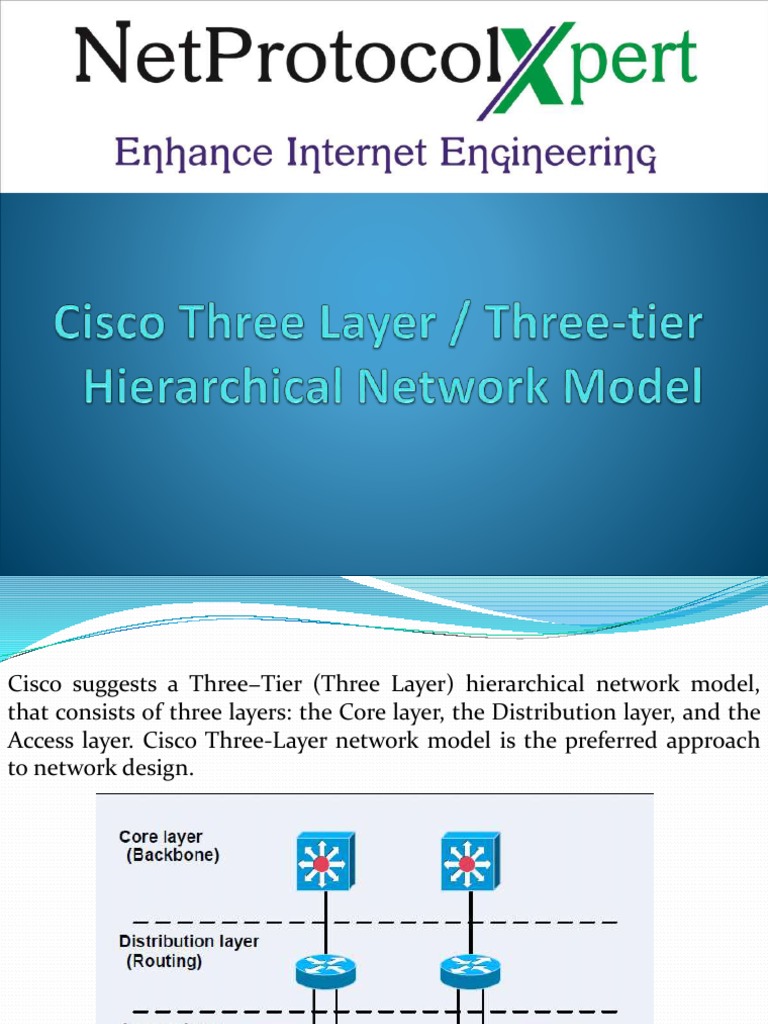 Three Tier (Three Layer) Hierarchical Network Model | PDF