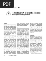 The Highway Capacity Manual, 6th Edition: A Guide For Multimodal Mobility Analysis | PDF ...