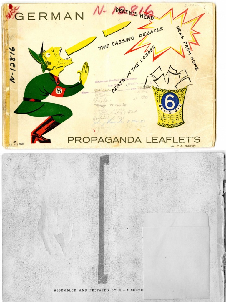 German Propaganda Leaflets | PDF | Propaganda | Media Manipulation