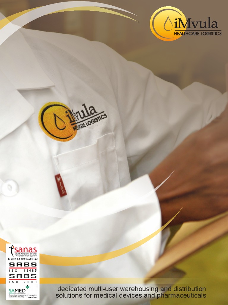 Imvula Health Logistics Brochure Single | PDF | Logistics | Warehouse