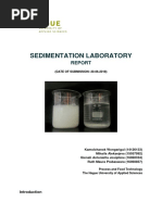 Expt. 4 - Batch Sedimentation | PDF | Chemical Engineering | Applied ...