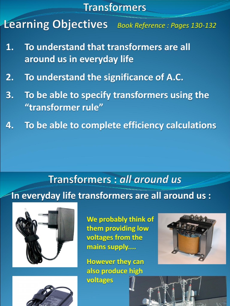Understanding Transformer Efficiency | PDF | Transformer | Inductor