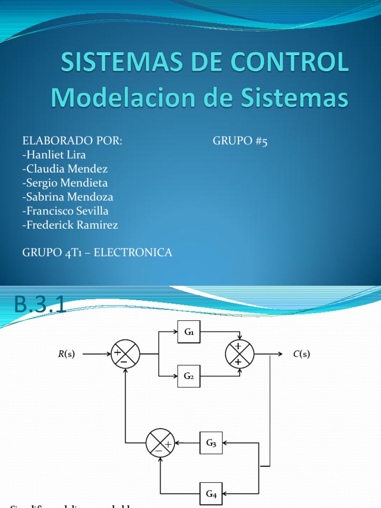Tarea#1 - Modelacion de Sistemas | Ingenieria Eléctrica | Ingeniería de ...