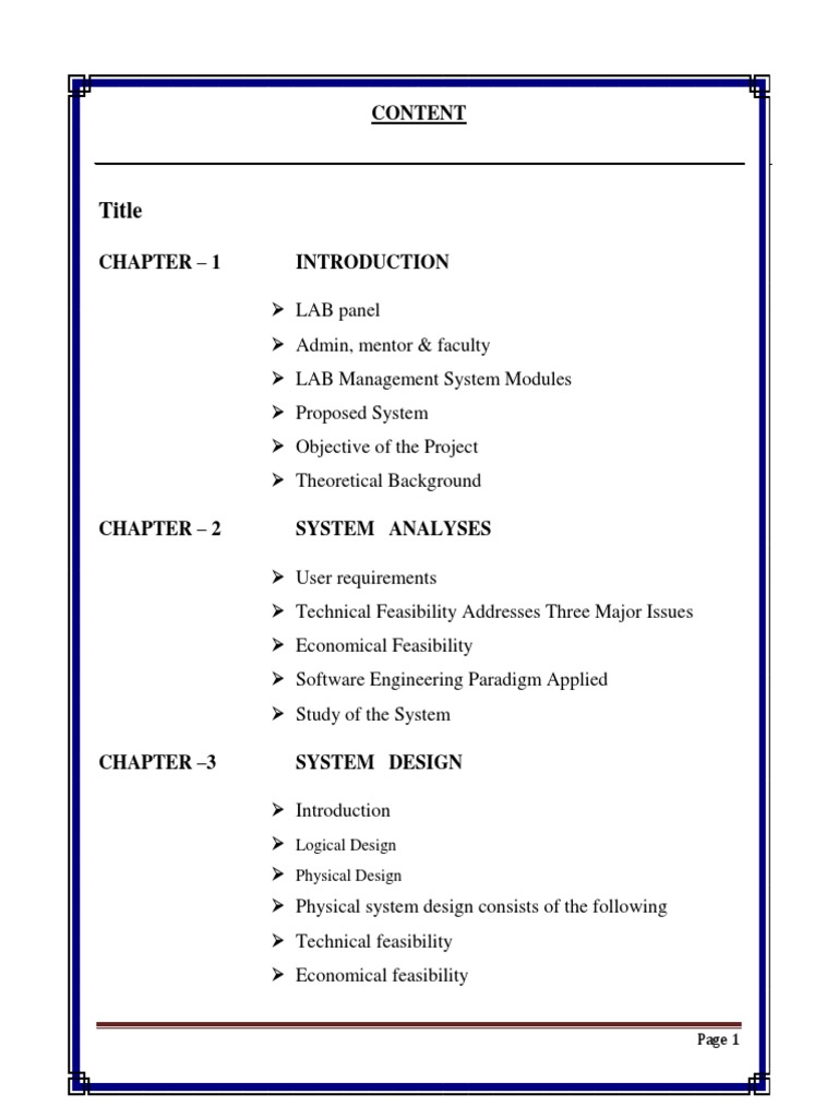 Lab Managment System | PDF | Software Development | Systems Design