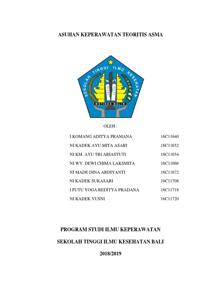 Askep Teori Asma | PDF | Pengembangan Diri | Kesehatan Holistik