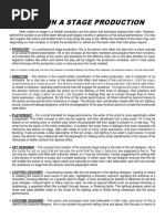 Theatre Organizational Chart | PDF | Theatre | Performing Arts