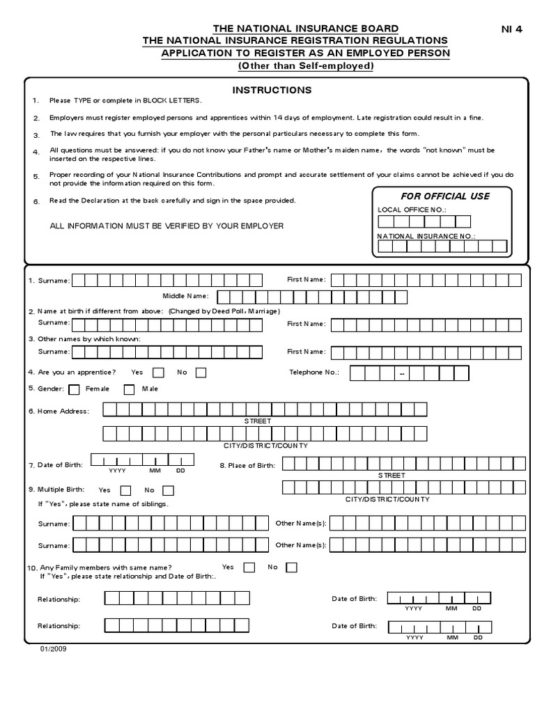 Ni4 PDF | PDF | Identity Document | Surname