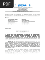 SB Resolution Adopting Contingency Plan | PDF | Public Sphere ...