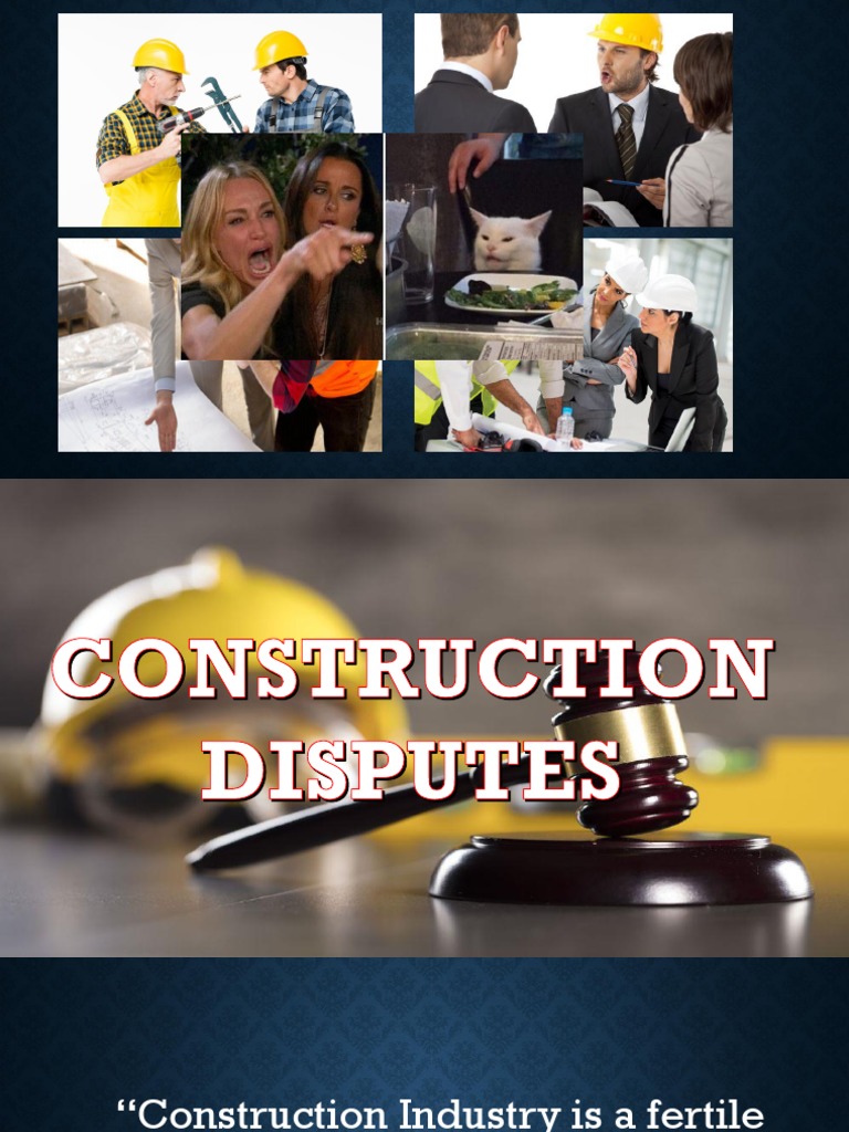 Construction Disputes | PDF | Government | Justice