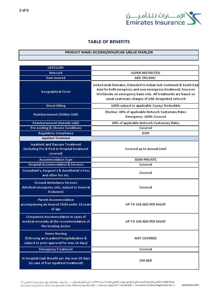Category B Emirates Insurance PDF | PDF | Insurance Policy | Insurance