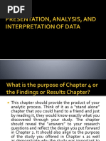 Writing Chapter 4 - Data Analysis (Quantitative) | PDF | Statistics ...
