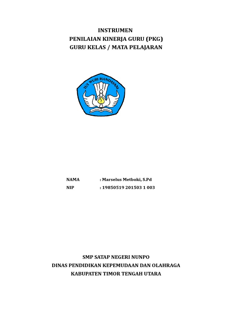 Contoh PKG Guru MM | PDF