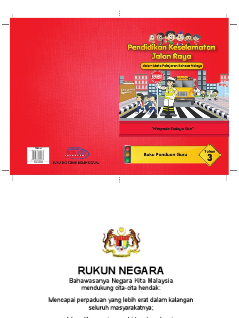 Buku Panduan Guru Pendidikan Keselamatan Jalan Raya (PKJR) Tahun 3 | PDF