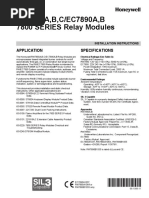 Honeywell Burner Control Codes | PDF | Ignition System | Amplifier