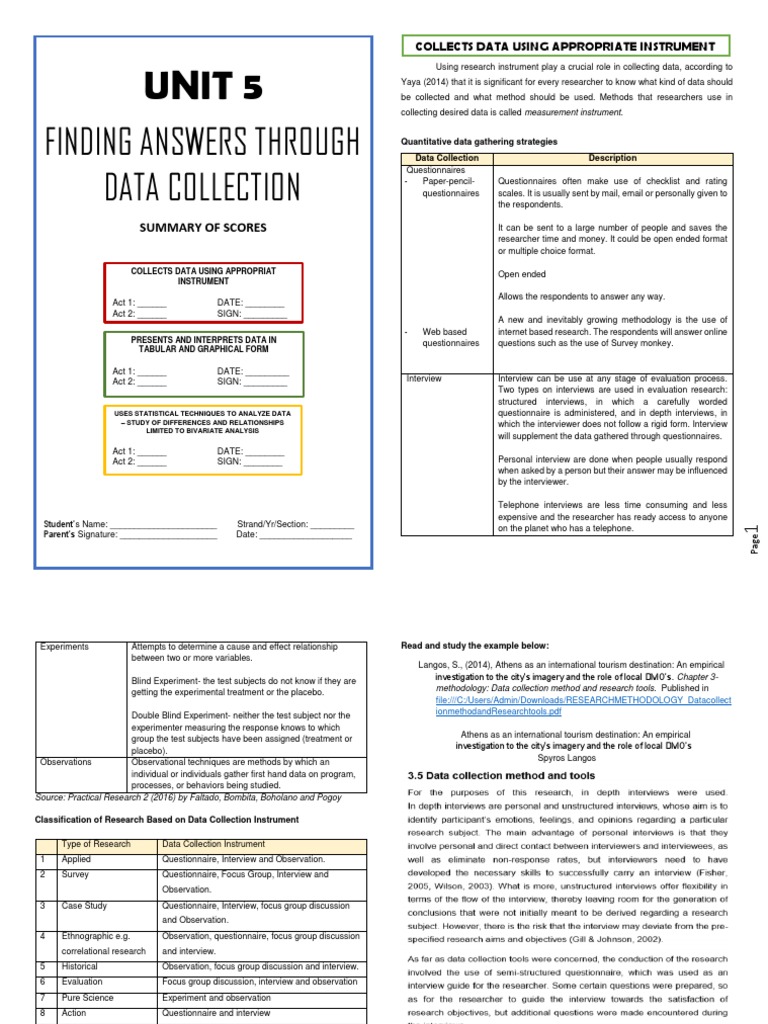 Unit 5 With Lessons | Download Free PDF | Correlation And Dependence ...