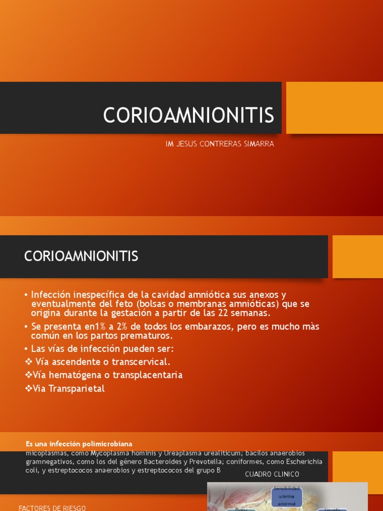 CORIOAMNIONITIS | PDF