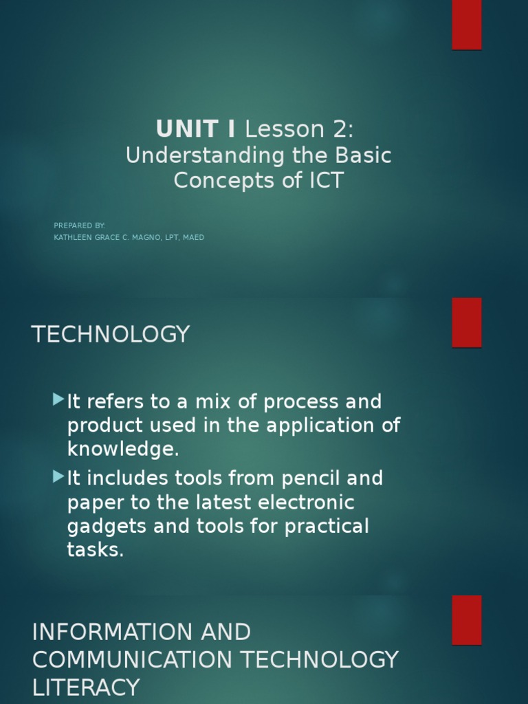Module 1.2 | PDF | Educational Technology | Internet